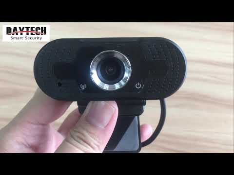 Daytech PC Webcam 1080P Full HD USB Web Camera Desktop & Laptop for Skype, Video Calling (WB01)