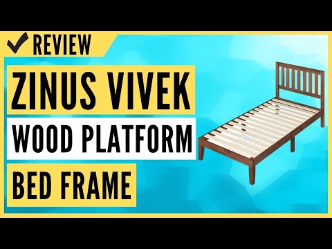 ZINUS Vivek Wood Platform Bed Frame with Headboard Review