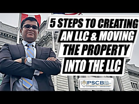 5 Steps How To Transfer Your Property Into An LLC In NJ w/ Links to Sites & Sample Docs