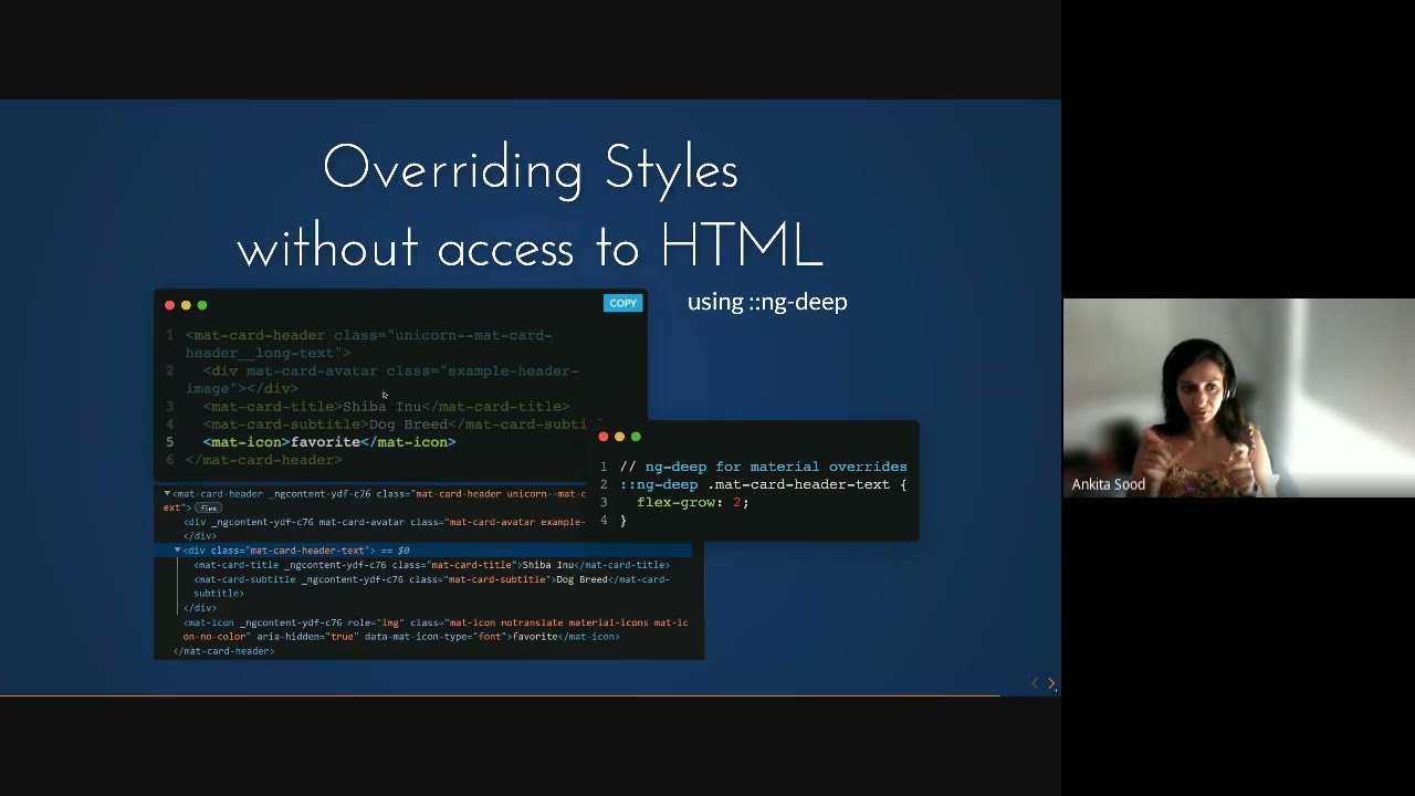 Ditching Angular ng-deep