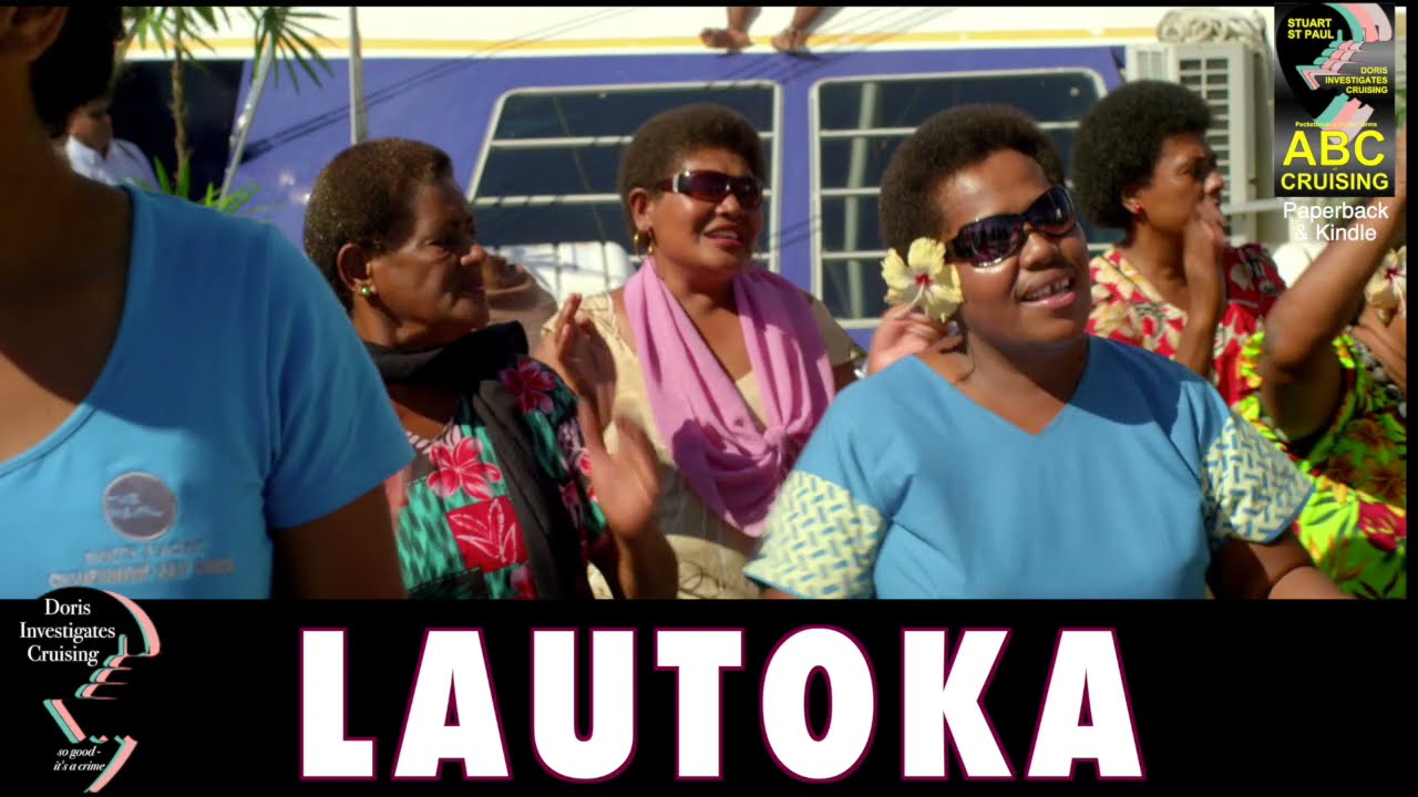 Lautoka village in Fiji, walking in the sun