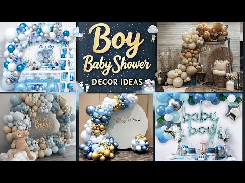 Fun! 101 DIY Boy Baby Shower Ideas 2025 Baby Shower Decorations for Boy with Themes