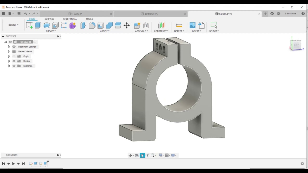 Fusion 360 Tutorial For Beginner, Part-63
