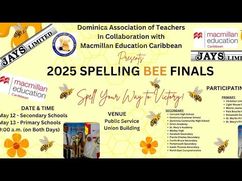 Dominica Association of Teachers Spelling Competition  - Primary School