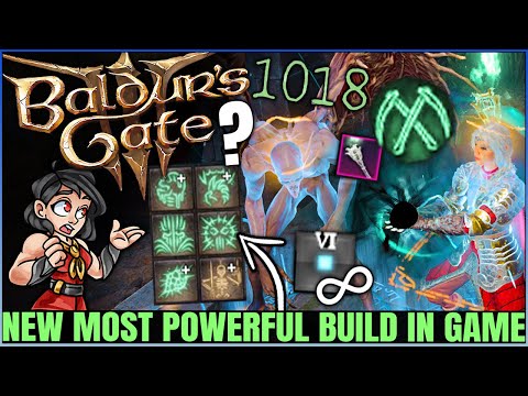 Baldur's Gate 3 - NEW INFINITE LVL 6 SPELLS EVERY TURN - Best Wizard Sorcerer Build Guide Multiclass