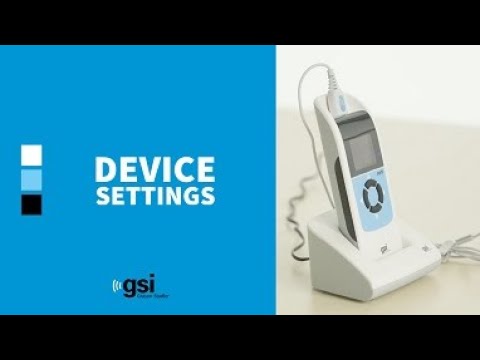OAE Device | Corti Tutorial | Chapter 7 - Device Settings