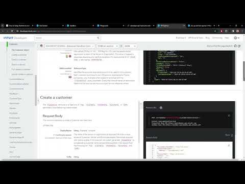 Using Quickbooks API from Postman