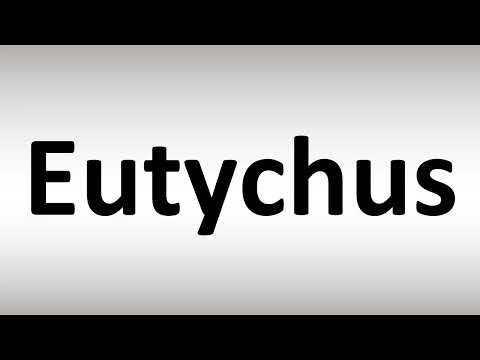 How to Pronounce Eutychus (BIBLE)