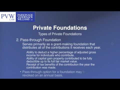 Private Foundations
