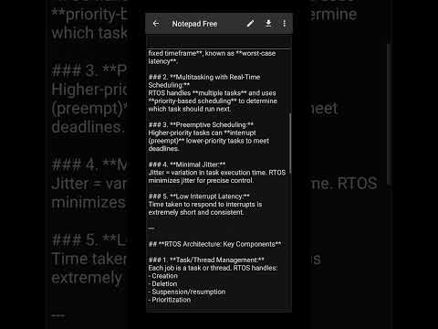 Real-Time Operating System (RTOS) Explained | Hard vs Soft RTOS, Scheduling, Examples