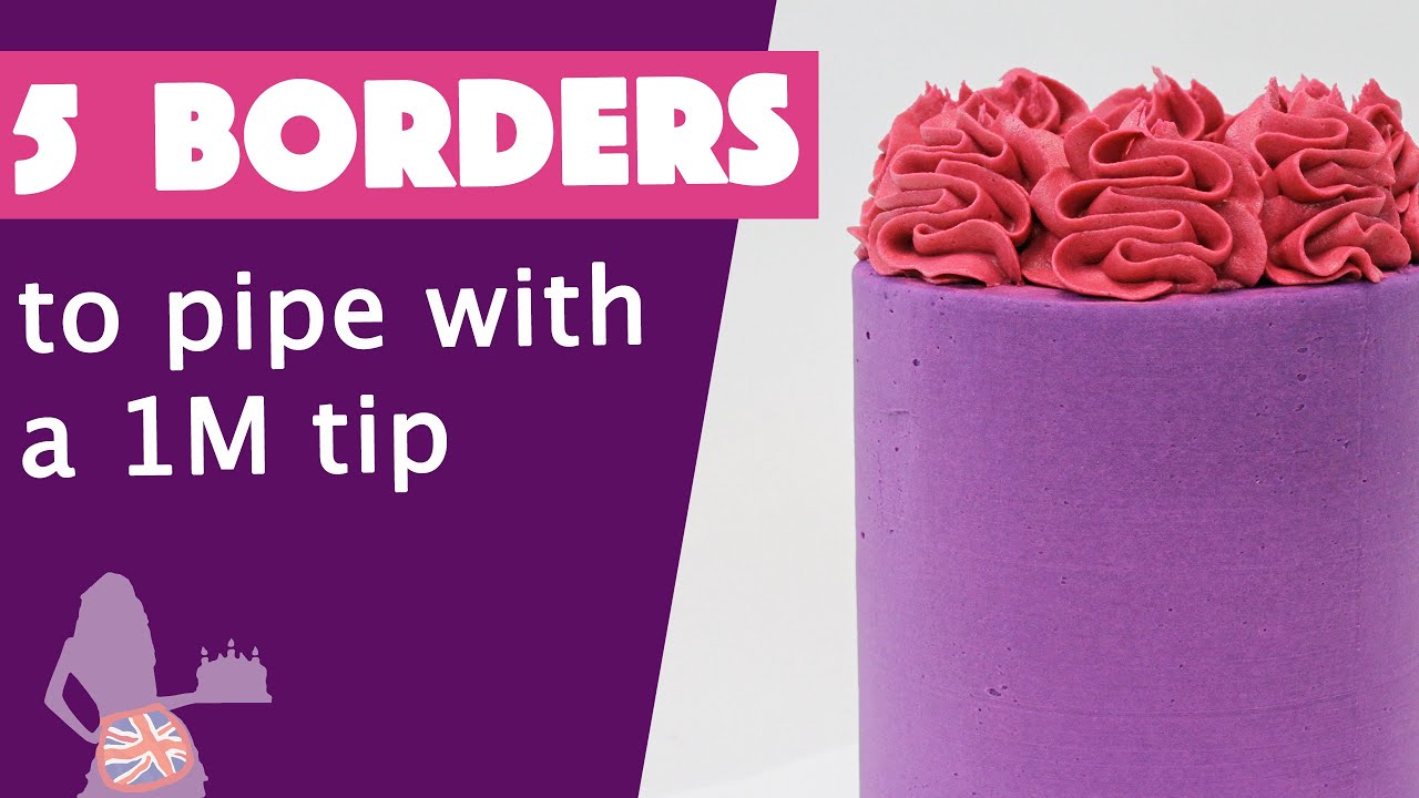 5 Borders You Can Pipe With A 1M Tip