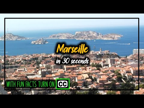 Marseille France in 30 seconds - with fun facts! Aug 2011