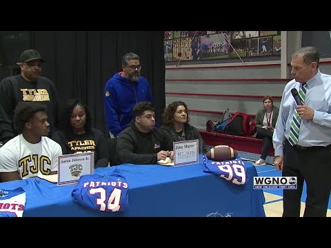 Football: John Curtis Christian hosts 2023 National Signing Day