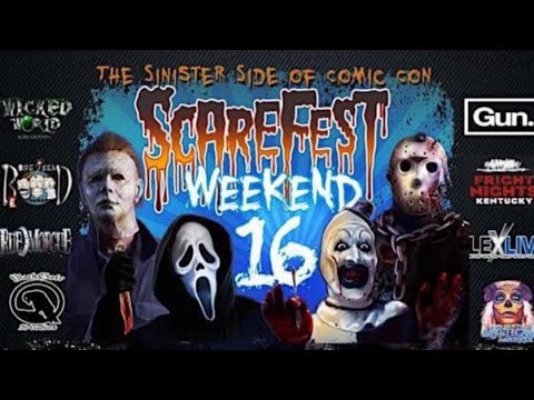 Scarefest Weekend 16 Horror Convention | Lexington,Kentucky 2024.