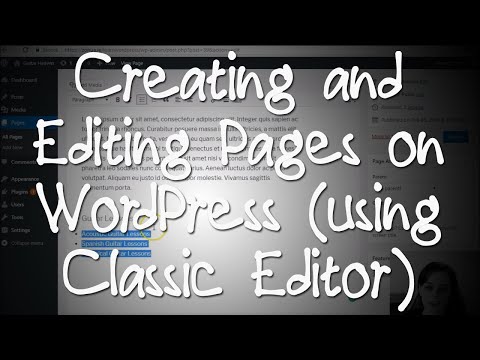 How to Create and Edit Pages in WordPress
