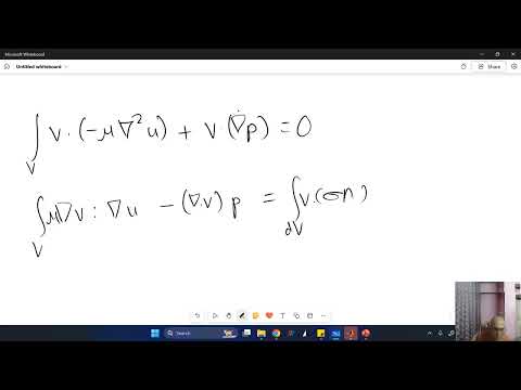 FEM laminar incompressible formulation