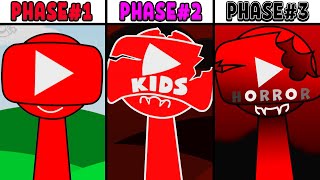 All Phases in New Incredibox Sprunki Oc of YouTube: From Phase 1 to Phase 3
