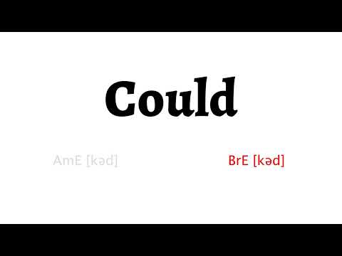 How to Pronounce could in American English and British Englishcould