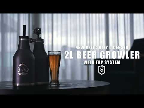 NRL 2L Beer Growler & Tap Kit The Dens