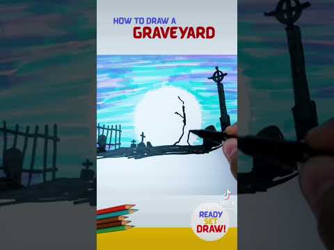 HOW TO DRAW A GRAVEYARD?