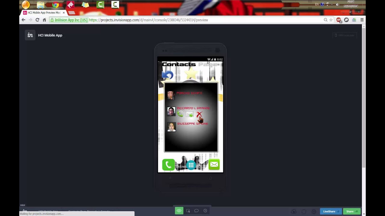 Mobile Application HCI Assignment