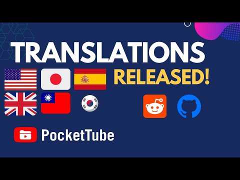 Launched translation platform, Reddit, GitHub | PocketTube extension