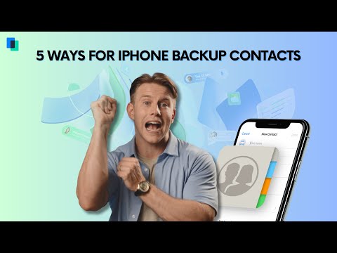 5 Verified Ways for iPhone Backup Contacts