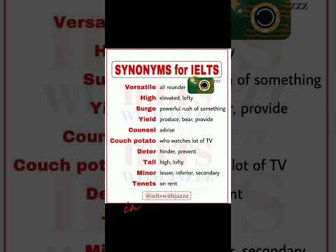 Synonyms for IELTS ✍️#shorts #youtubeshorts #viralshorts @POCEnglish @SartazClasses