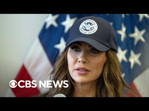 Homeland Security Secretary Kristi Noem hospitalized after allergic reaction