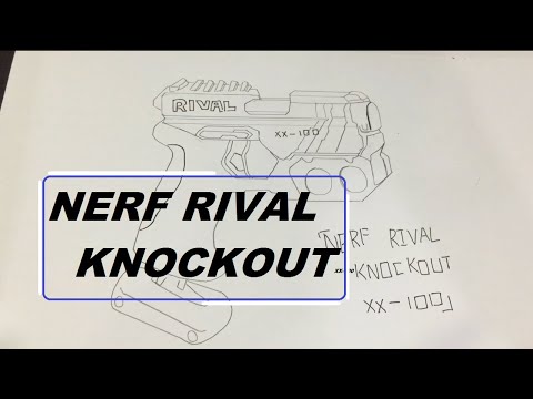 NERF RIVAL KNOCKOUT XX-100 DRAWING!!