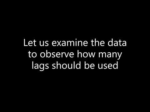 Lagged Variables in Time Series