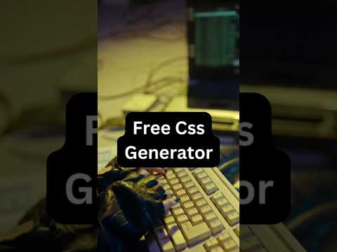 free css generator #css #free #shorts