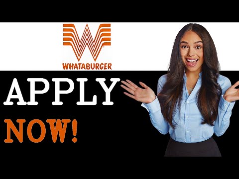 How To Apply For A Job At Whataburger (2025)