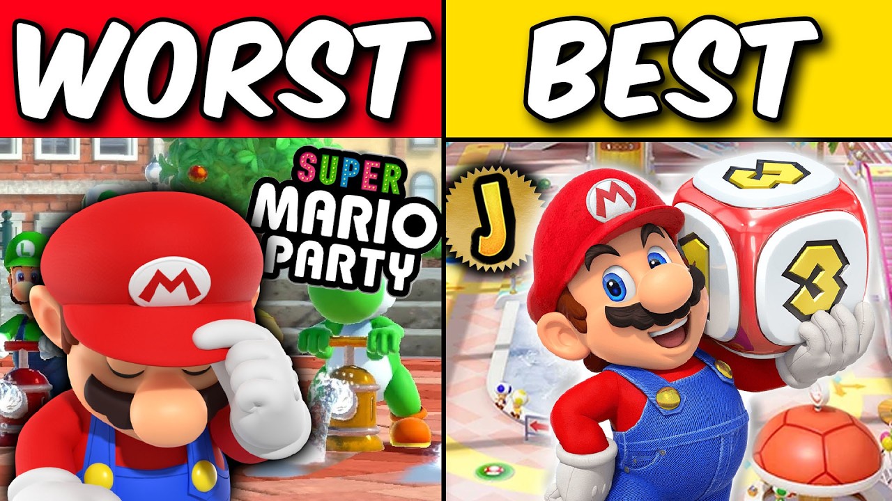 EVERY Mario Party Game RANKED!