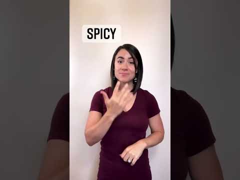 SPICY | ASL Glossary | The ASL Shop