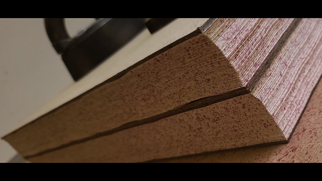 Bookbinding: Edge Decoration & Sprinkled Edges