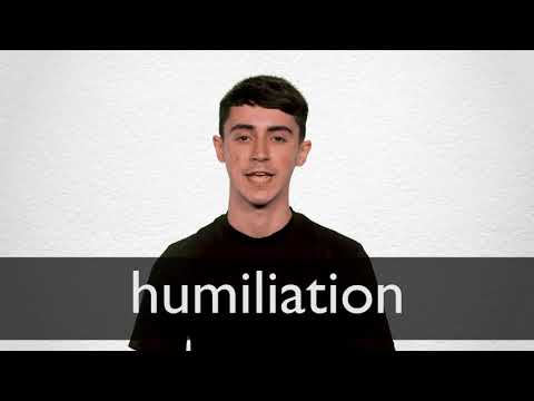 HUMILIATION definition and meaning | Collins English Dictionary