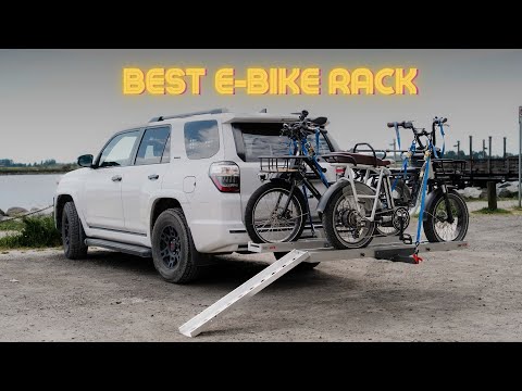 The Best and Most Affordable Double E Bike Rack?! - Black Widow Double Dirt Bike Carrier Review!