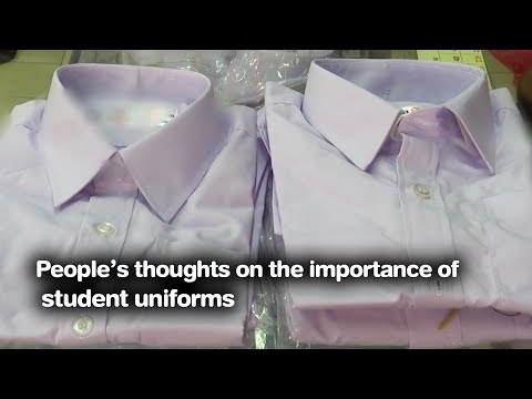 People’s thoughts on the importance of student uniforms