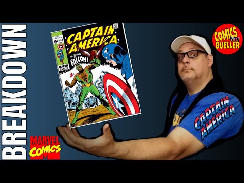 Best Comic Book First Appearances - The Falcon - Captain America #117 Breakdown & Comic Review