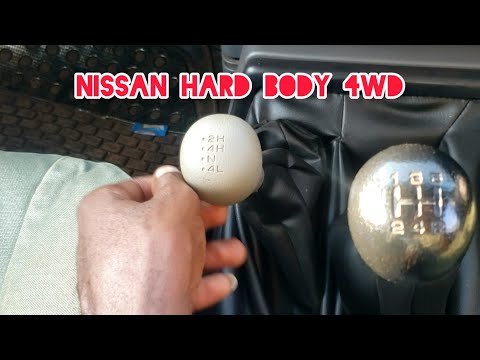 how to engage 4WD (Nissan Hard body)