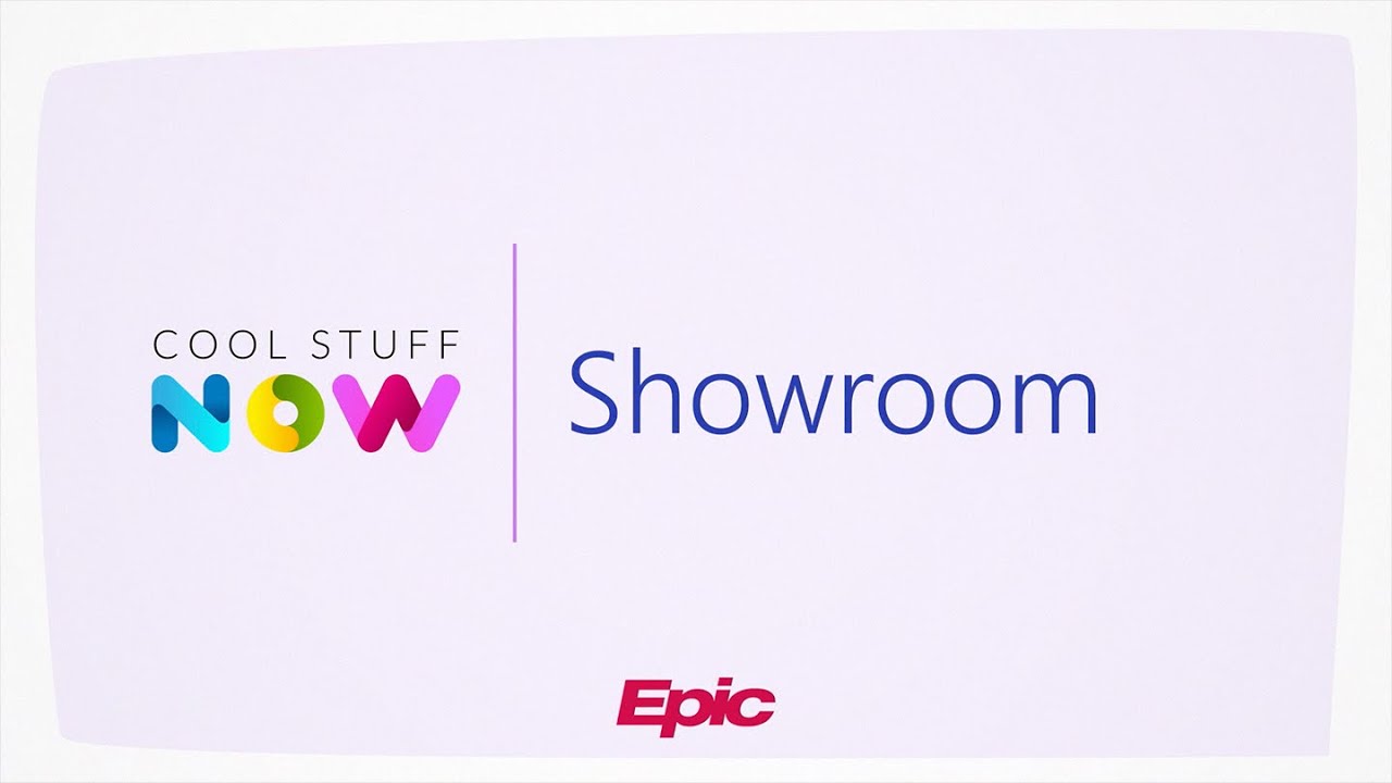 Epic Cool Stuff Now: Showroom