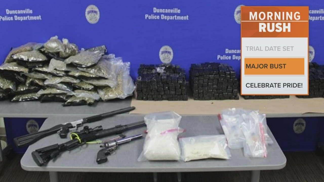 Around $10 million worth of illegal narcotics seized in Dallas drug bust, police say