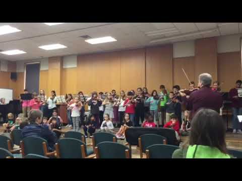 Group Violin - Allegro - Tempo increases through song