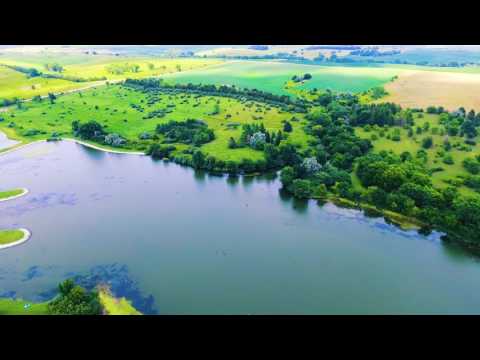 Drone Flyover Maskenthine Lake Nebraska