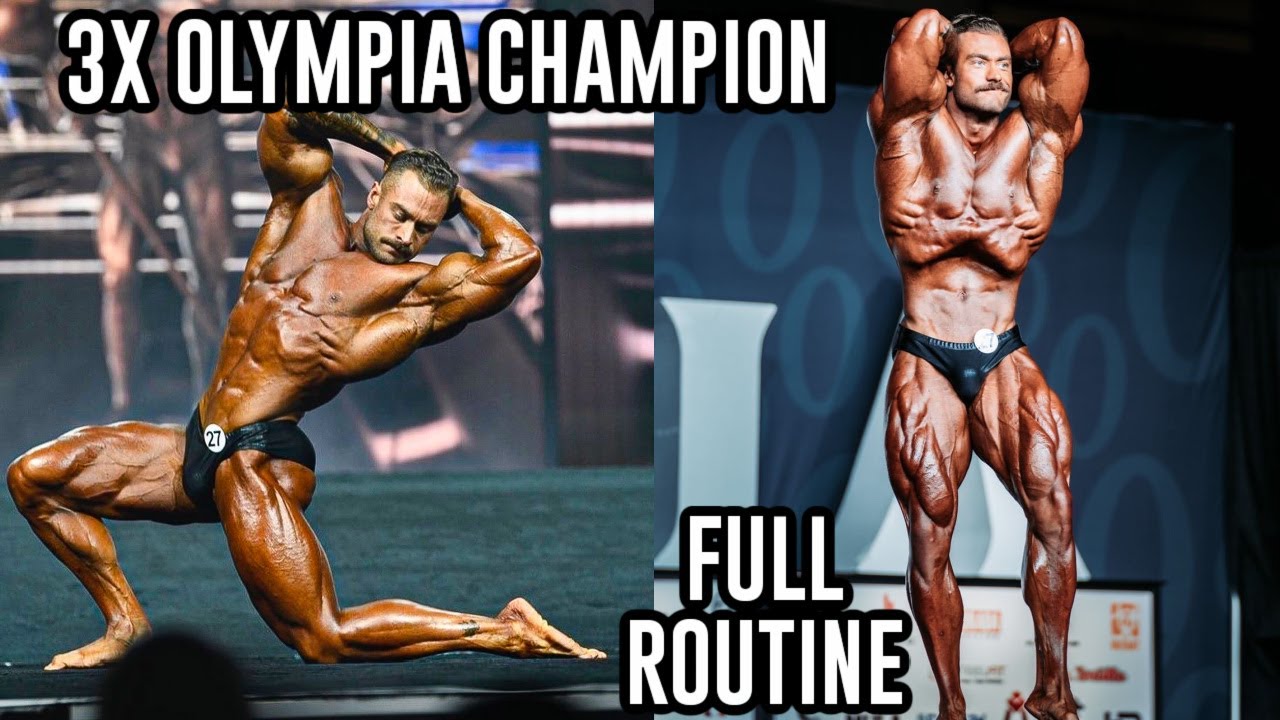 CHRIS BUMSTEAD POSING ROUTINE - 2021 OLYMPIA CLASSIC PHSYIQUE (4K)