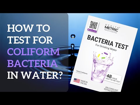 Coliform Bacteria Test Kit - How to Test For Coliform Bacteria in Water (2019)