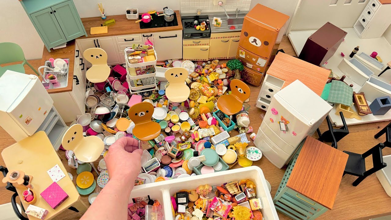 Mini kitchen set installation ✨ ORCARA kitchen ✨ ASMR ✨