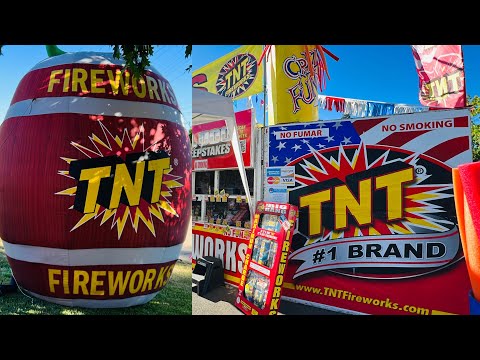 TNT #1 Brand LEGAL Fireworks LARGEST SUPER-CENTER Tour Northern California Roseville Galleria Mall