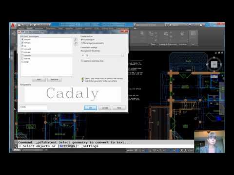 AutoCAD Video Tips: Convert SHX Text from PDF Files to MTEXT (Lynn Allen/Cadalyst Magazine)